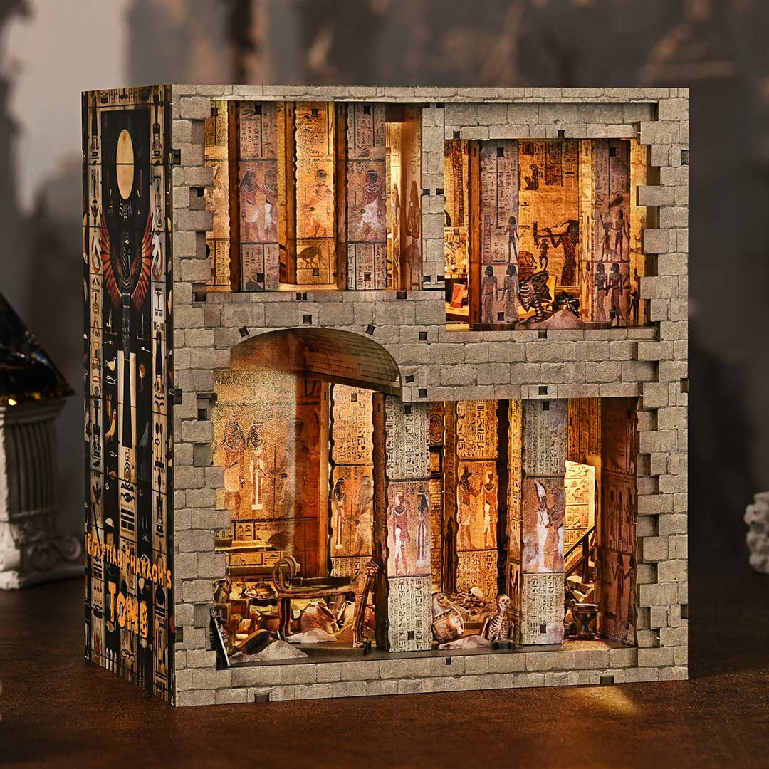 Egyptian Pharaoh's Tomb DIY Book Nook Kit – Fifijoy