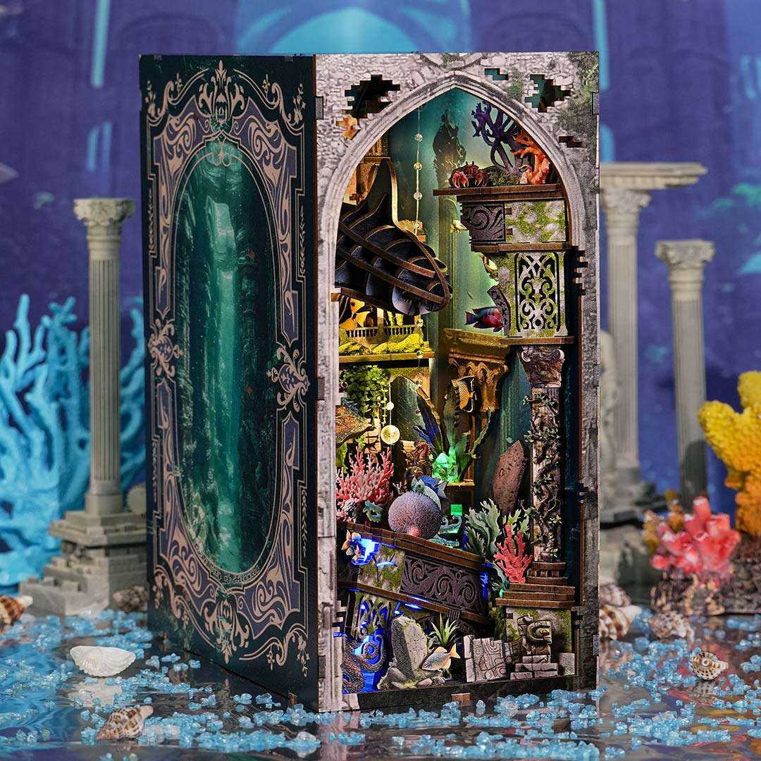 Lost City of Atlantis DIY Book Nook Kit – Fifijoy