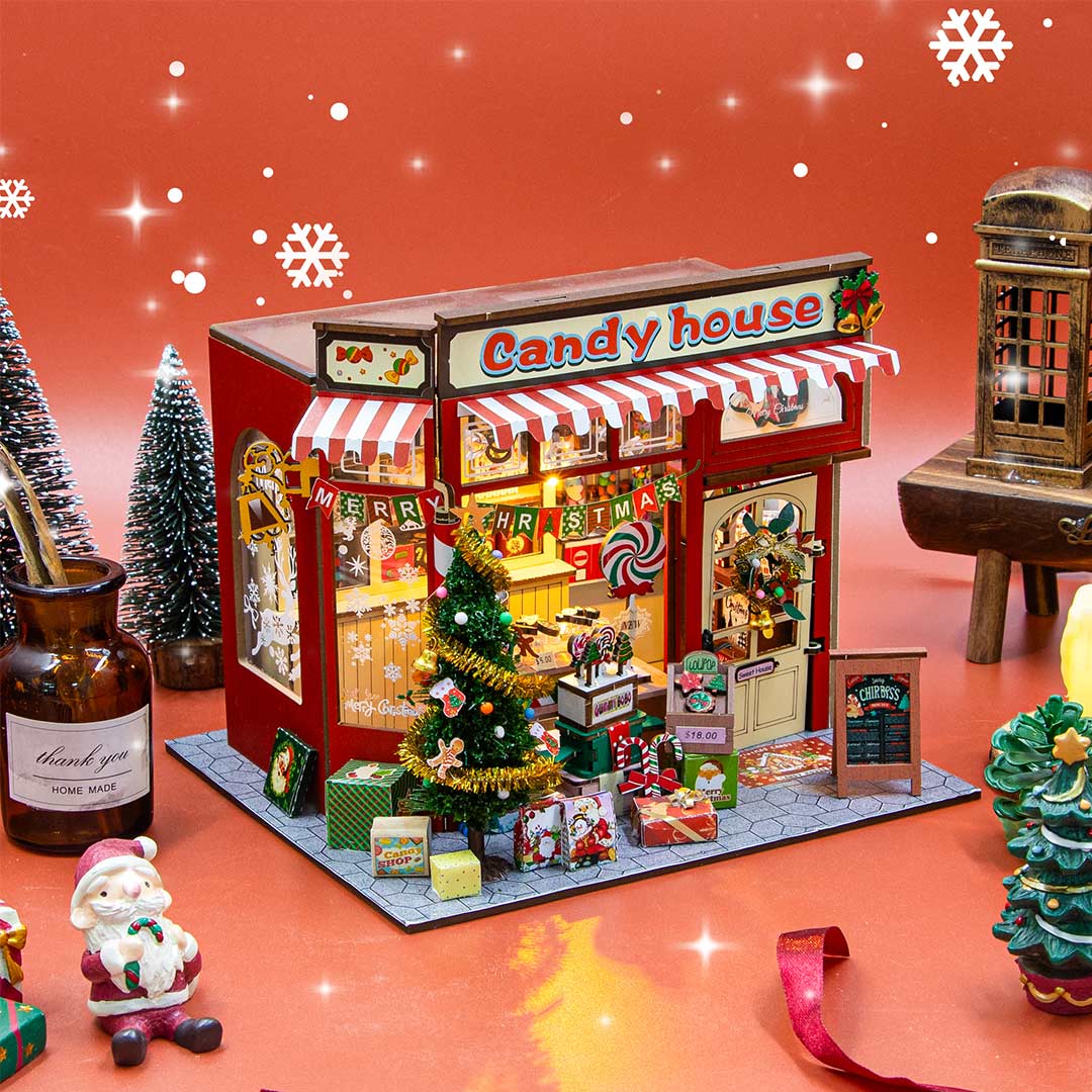 Candy House DIY Miniature House Kit – Fifijoy