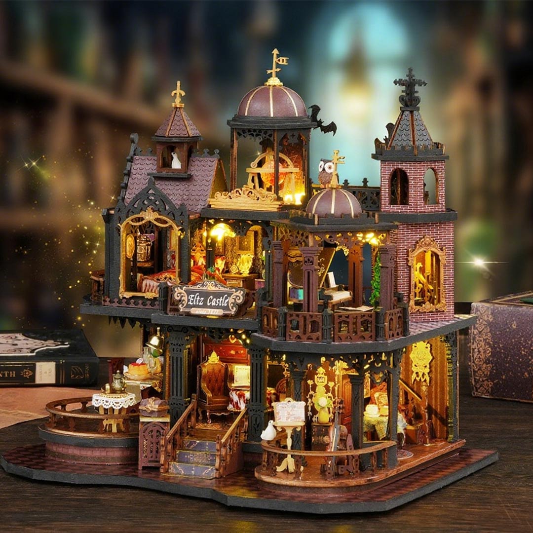 Edinburgh Castle DIY Miniature Dollhouse Kit – Fifijoy