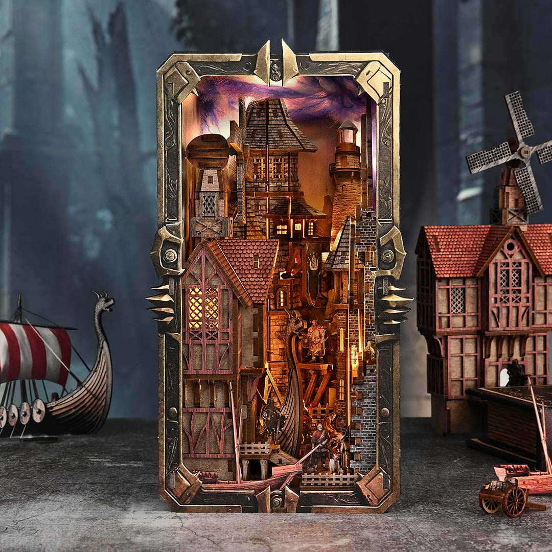 Voyage Through The Storm DIY Book Nook Kit – Fifijoy