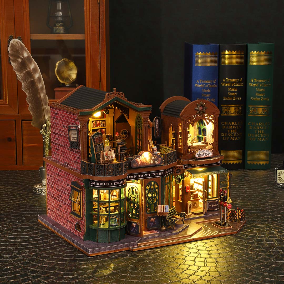 Twilight Book City DIY Miniature House – Fifijoy