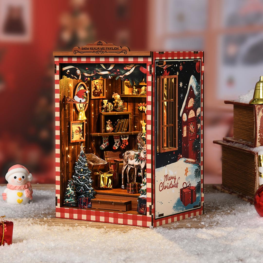 Snow Realm Wei Pavilion DIY Book Nook – Fifijoy