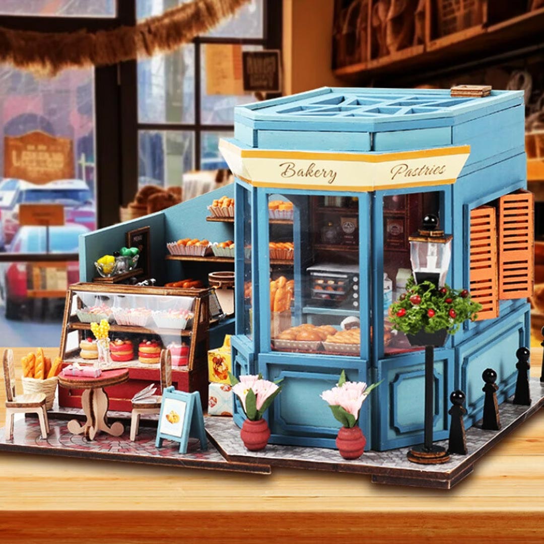 French Bakery DIY Miniature House Kit – Fifijoy