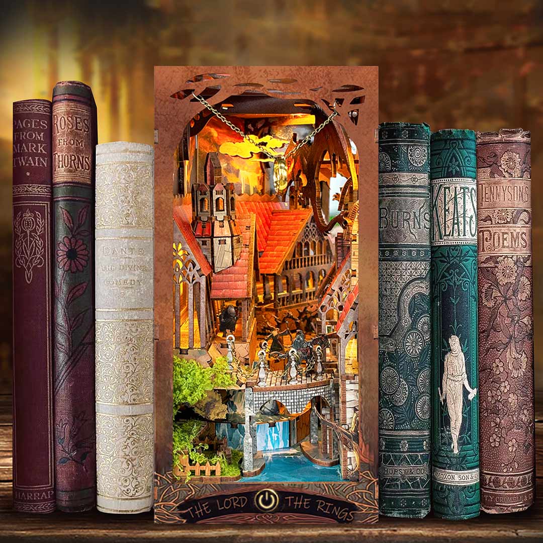Spirit Valley of the Magic Ring DIY Book Nook Shelf Insert – Fifijoy