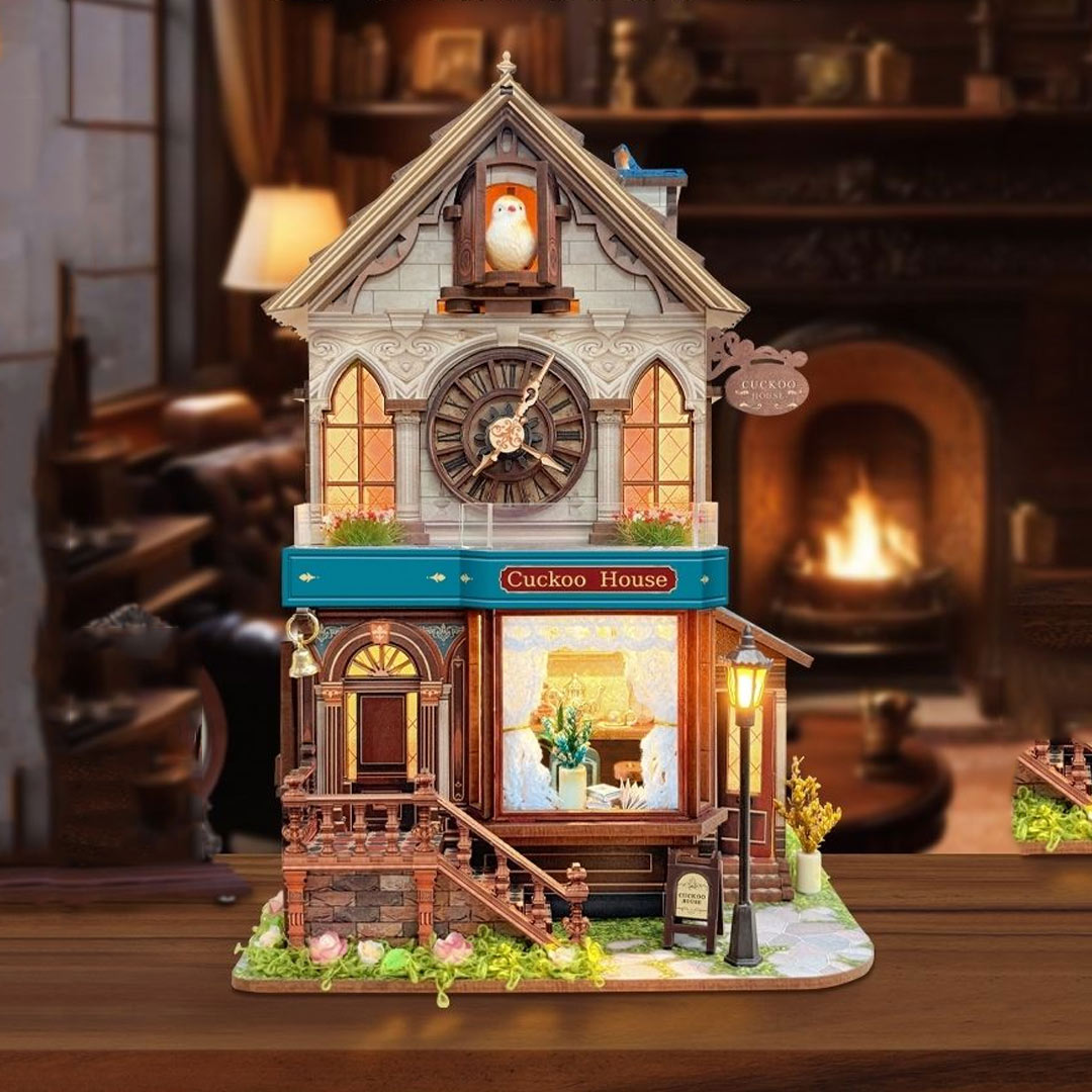 Cuckoo House DIY Miniature Dollhouse Kit – Fifijoy