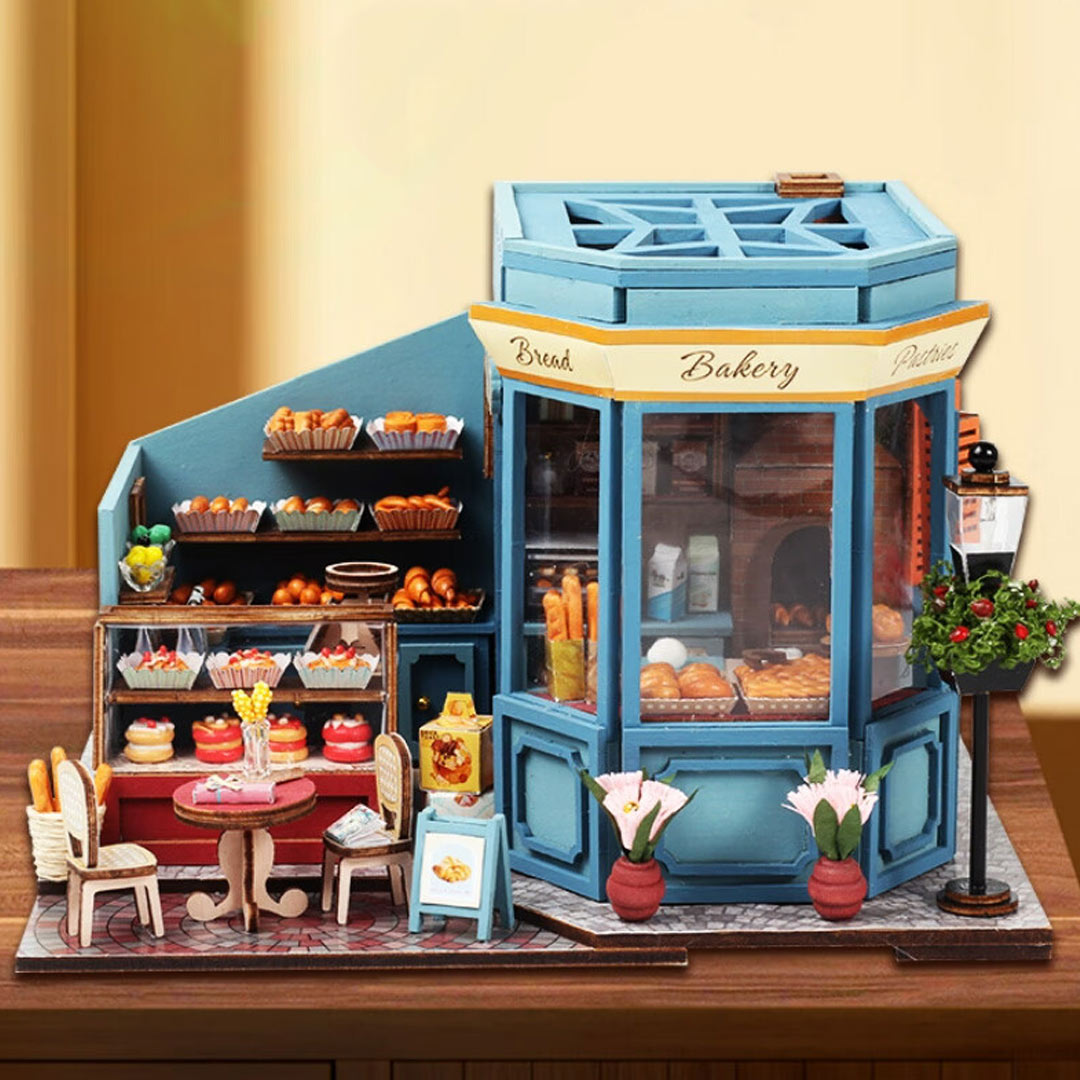 French Bakery DIY Miniature House Kit – Fifijoy