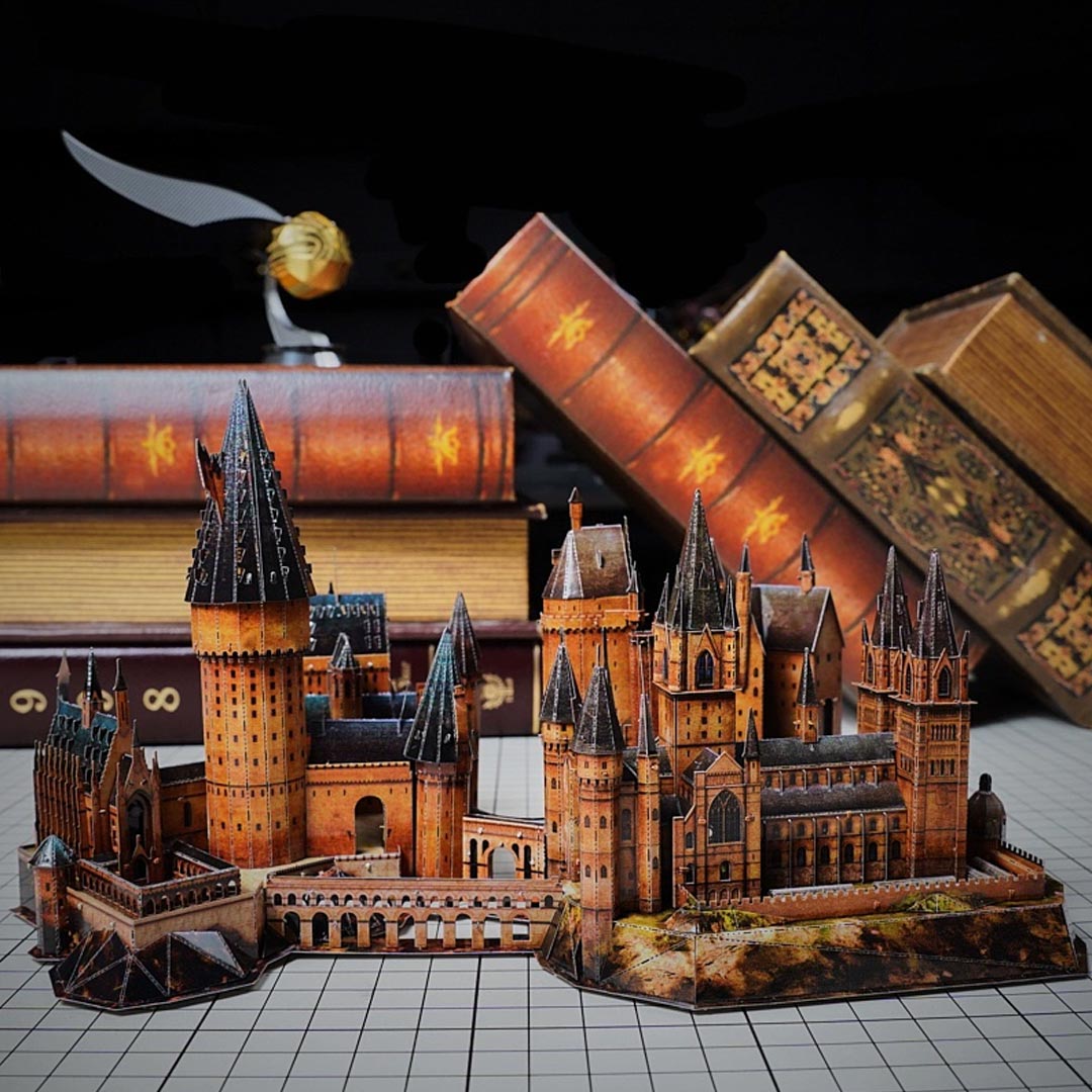 Magic Hogwarts Castle 3D Metal Model Kits – Fifijoy
