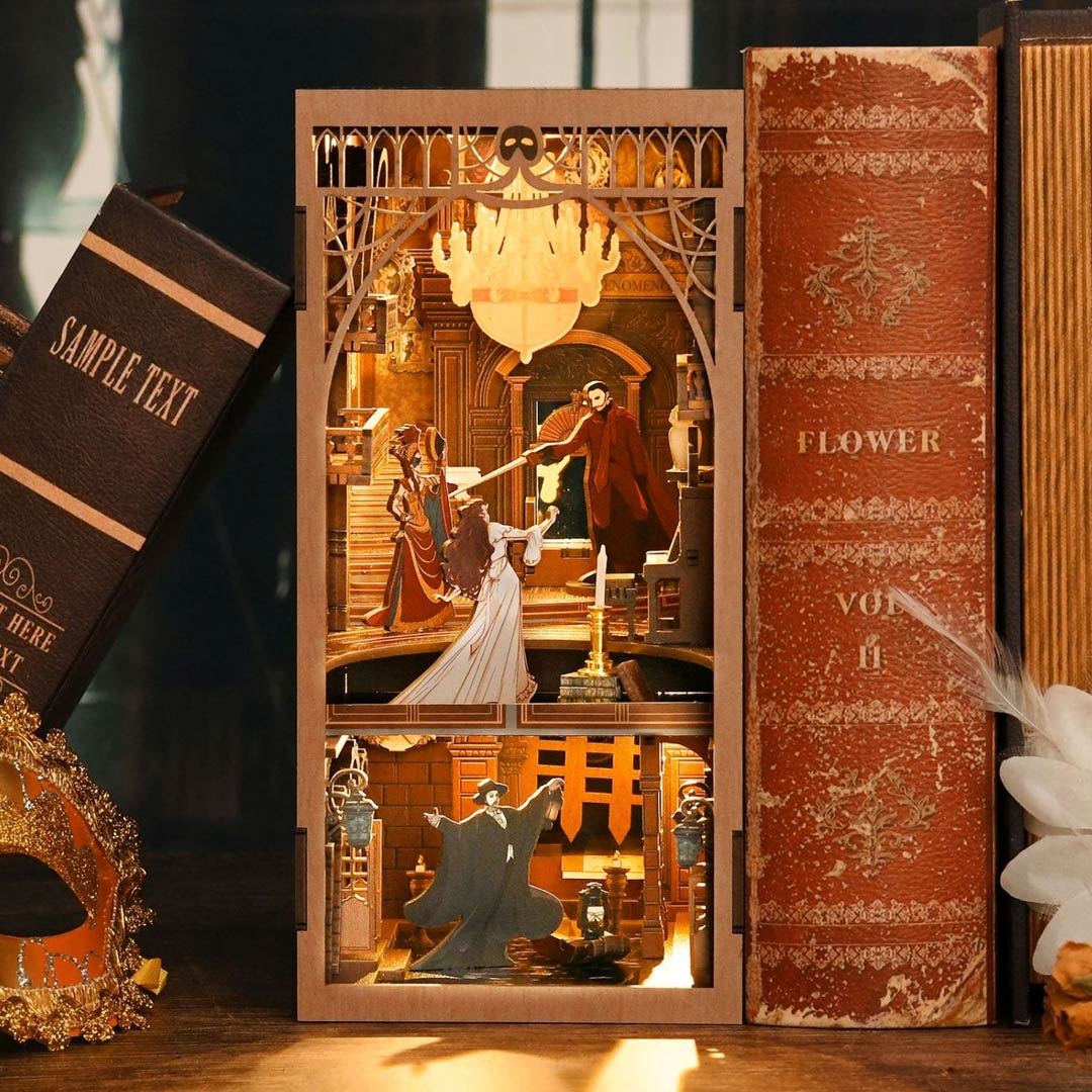 Phantom of The Opera DIY Wooden Book Nook Kit – Fifijoy