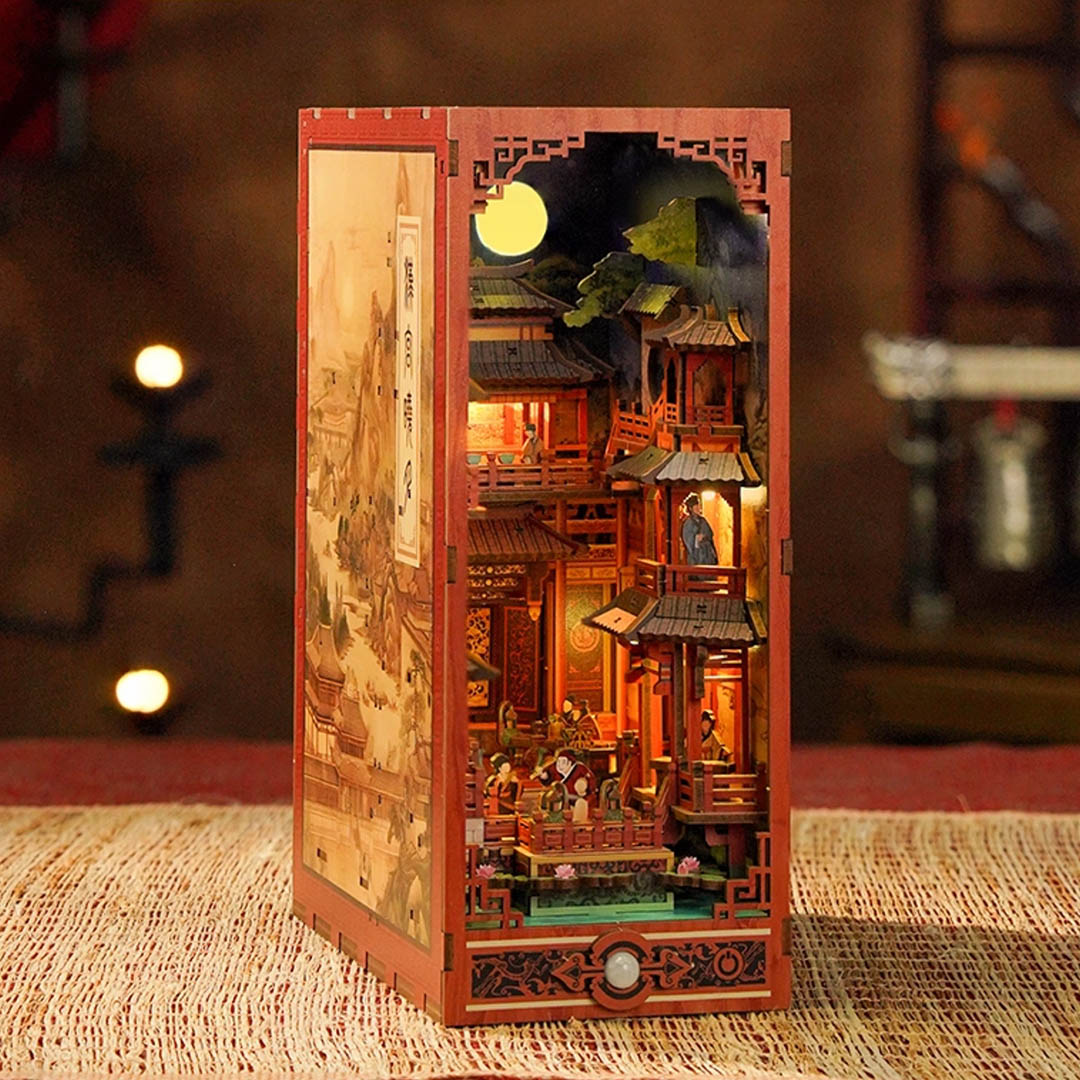 Han Palace Moon DIY Book Nook Kit – Fifijoy