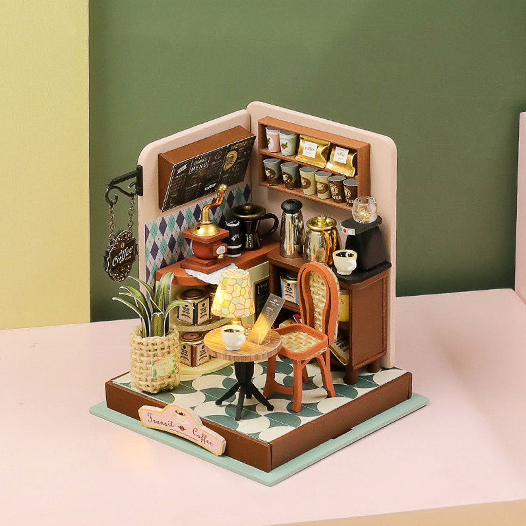 Mini House Wooden DIY Miniature House kit – Fifijoy