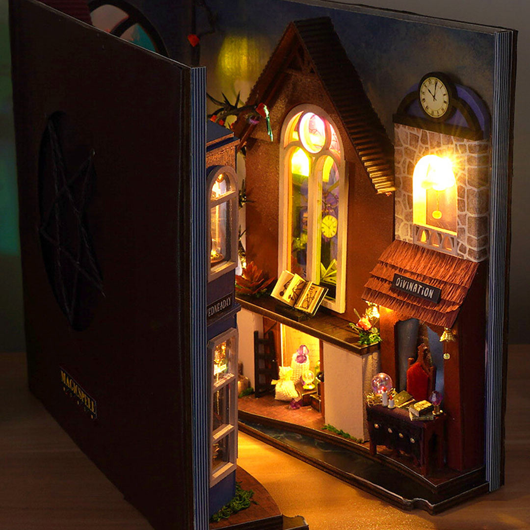 Magic Spell Street DIY Book Nook Shelf Insert – Fifijoy
