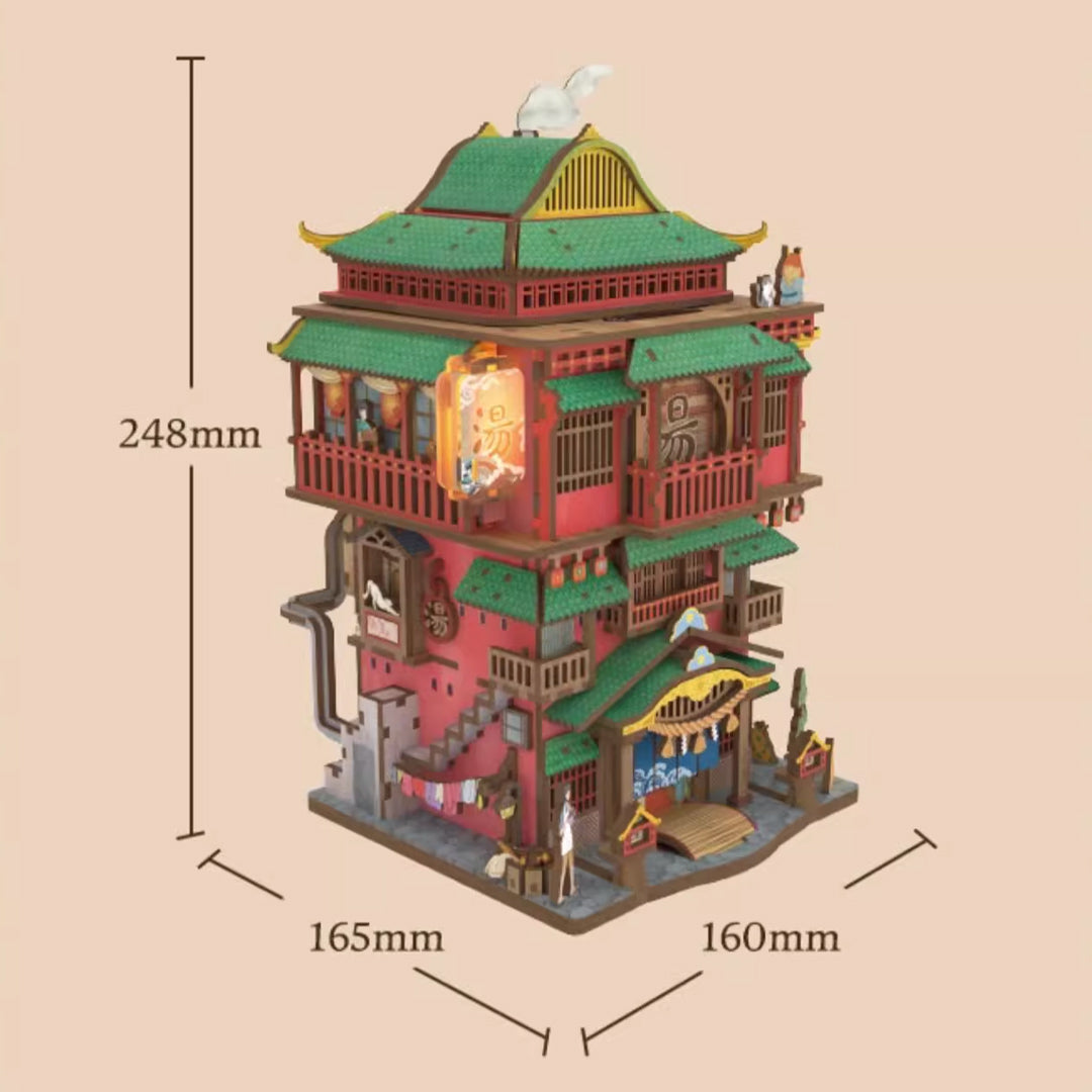 Onsen Saga DIY Miniature Storage House – Fifijoy