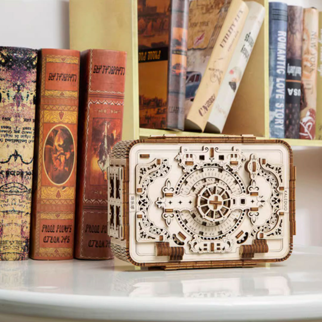 Cipher Box Wooden 3D Puzzles – Fifijoy