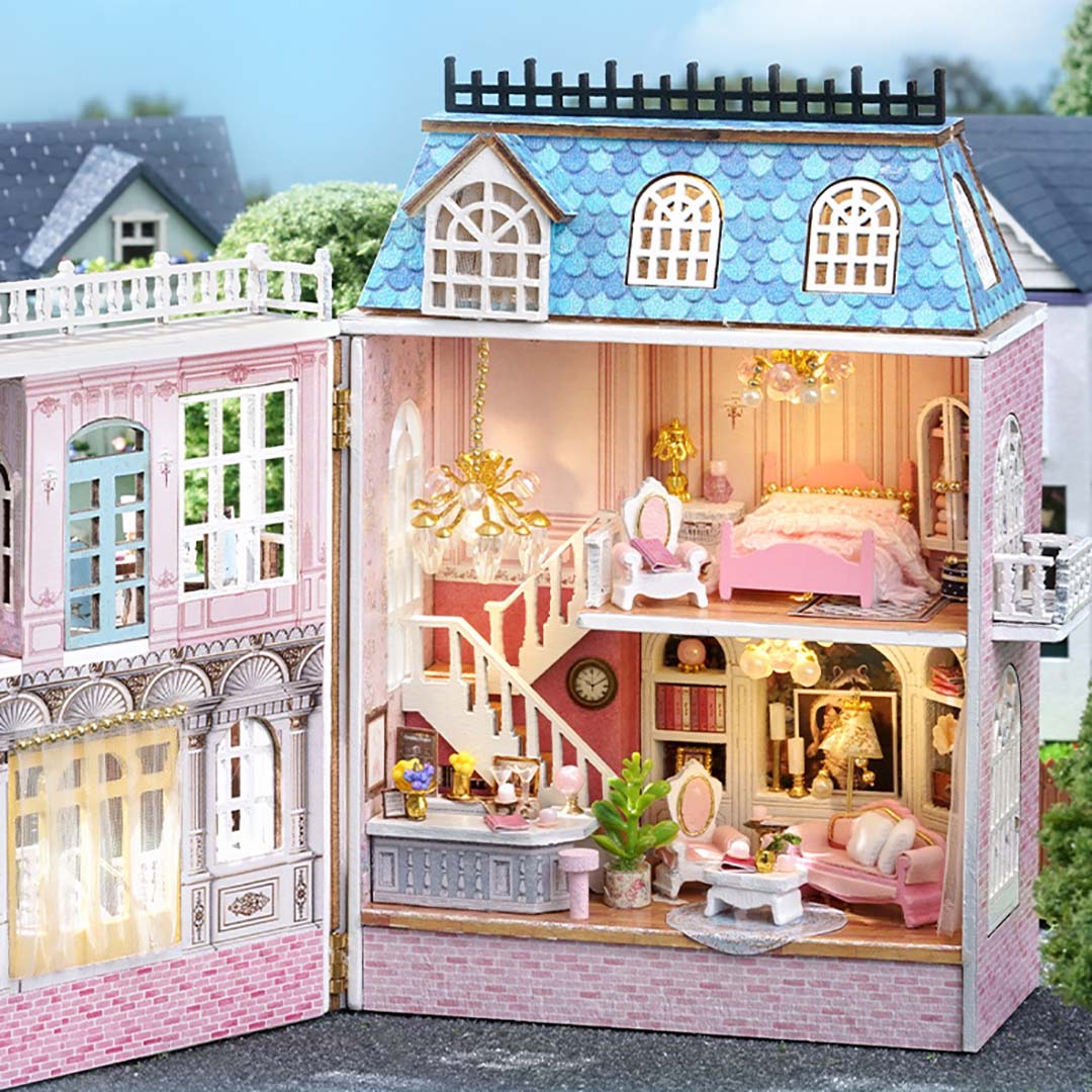 Romantic Castle DIY Miniature House Kit – Fifijoy