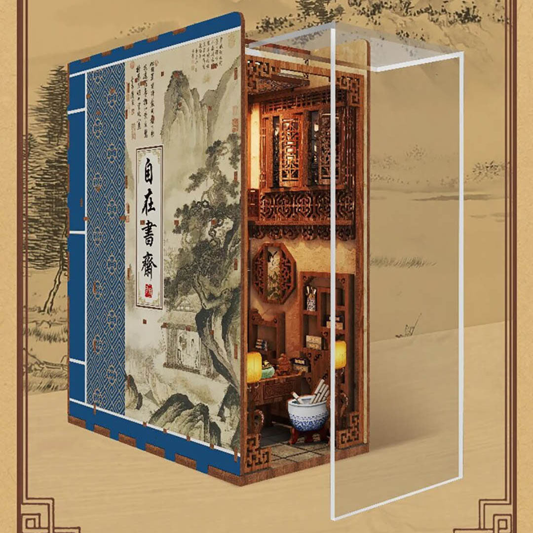 Leisure Study Room Book Nook Kit Shelf Inserts – Fifijoy