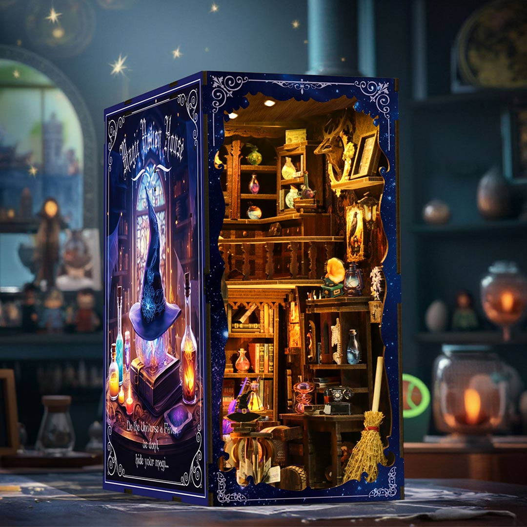 Magic Study DIY Wooden Bookshelf Insert – Fifijoy