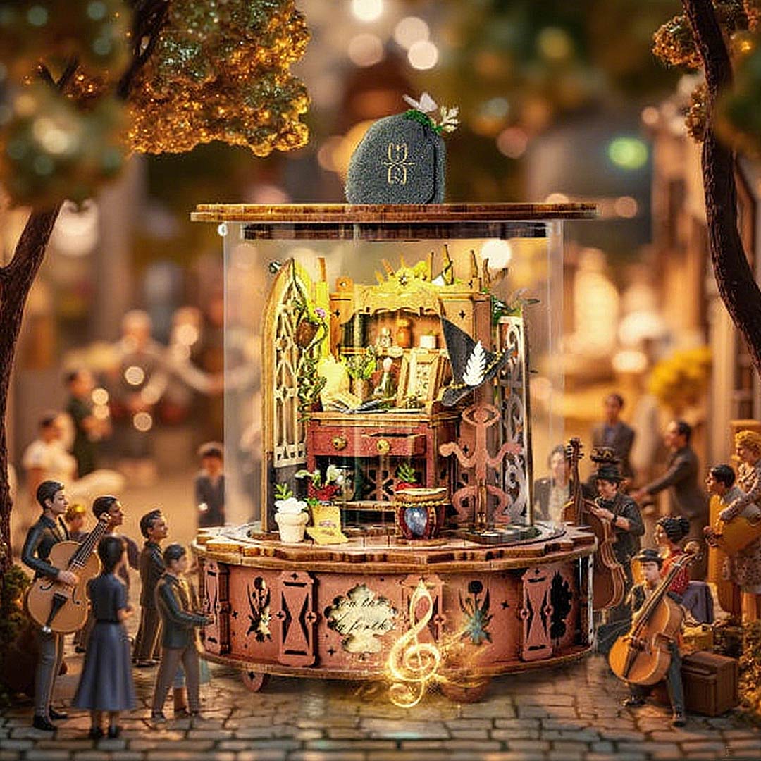Magic DIY Wooden Music Box – Fifijoy