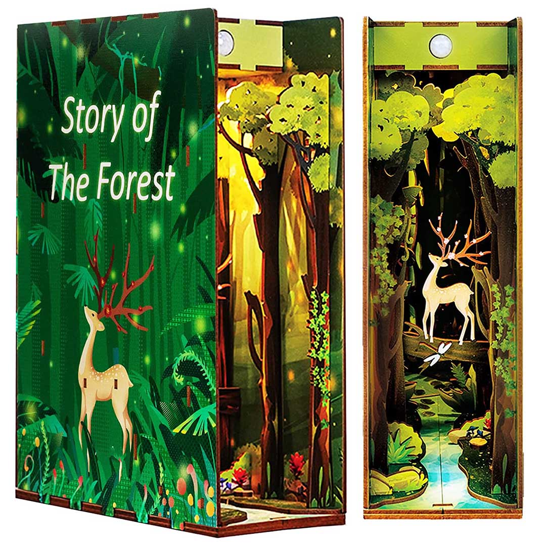 Story Of The Forest Wooden Book Nook – Fifijoy